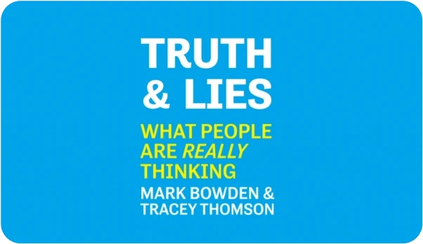 Truth & Lies Videobook
